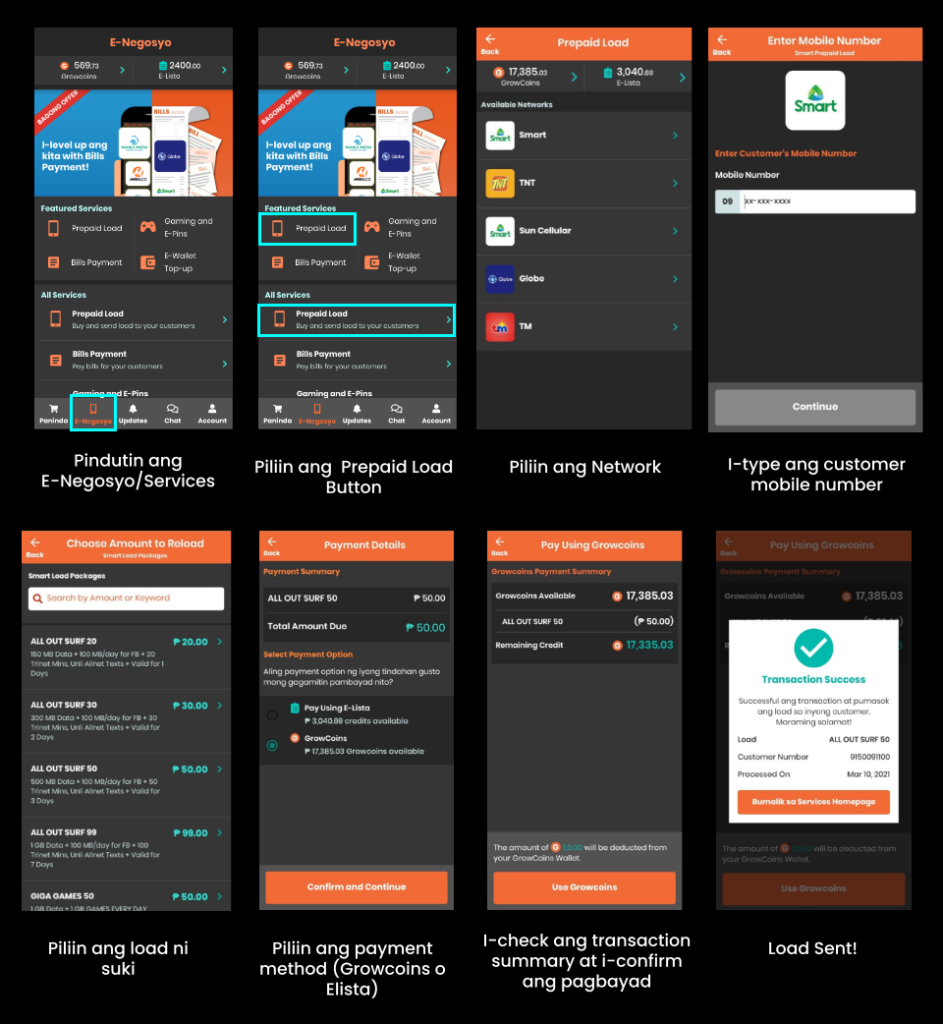 Paano Gamitin ang Growsari Loading? - Growsari SuperTindera